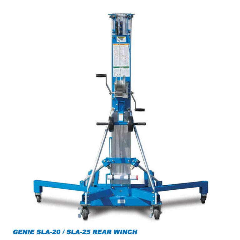 Genie Material Lift Hire Service & Repair – Sling & Tackle