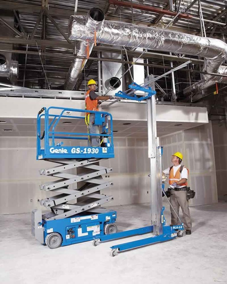 Genie Material Lift Hire Service & Repair – Sling & Tackle